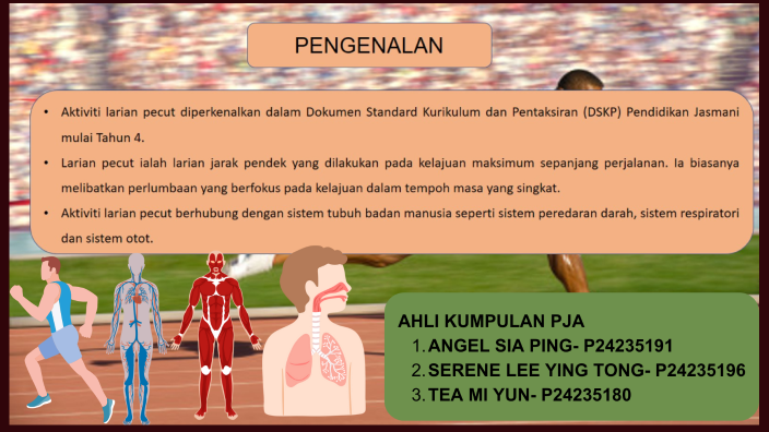 PERKAITAN LARI PECUT DENGAN SISTEM TUBUH BADAN by yun tea on Prezi