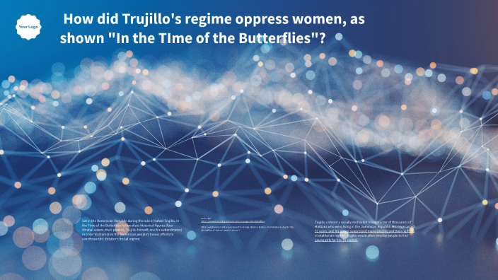 How did Trujillo's regime oppress women, as shown "In the TIme of the ...