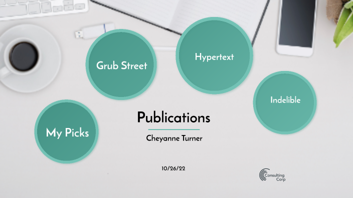 Publications Presentation by Cheyanne Turner on Prezi