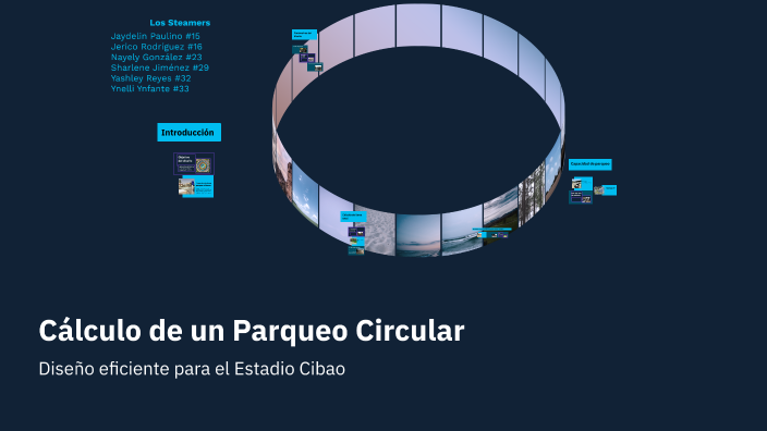 Cálculo de un Parqueo Circular by Jaydelin Paulino on Prezi