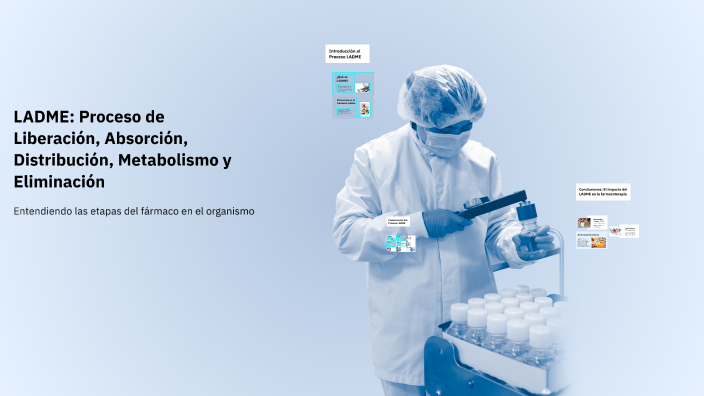 LADME: Proceso de Liberación, Absorción, Distribución, Metabolismo y ...
