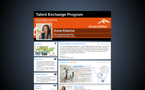 Talent Exchange Program (short version) by on Prezi