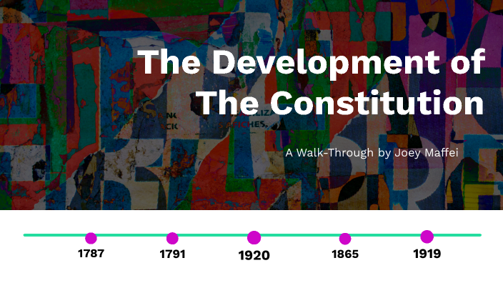 Constitution Timeline by Joey Maffei on Prezi