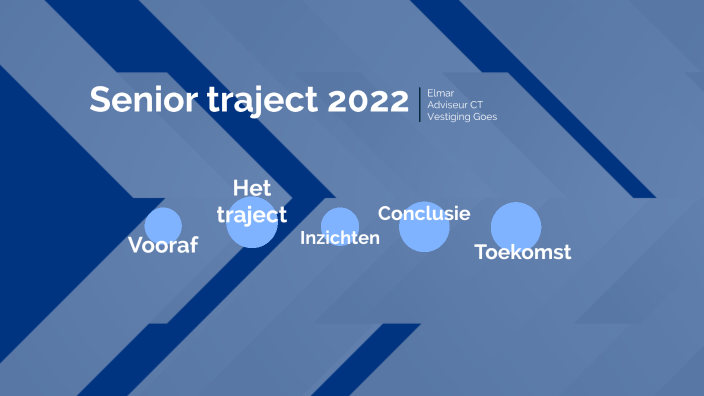 Senior traject presentatie by Elmar Gabrielse on Prezi