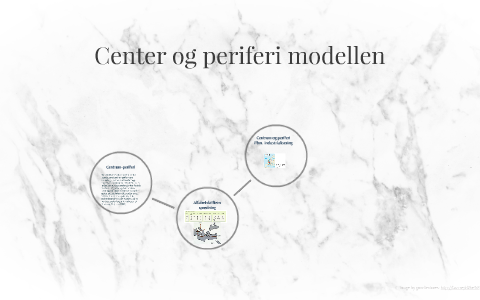 Center og periferi modellen by Michael Frederiksen on Prezi