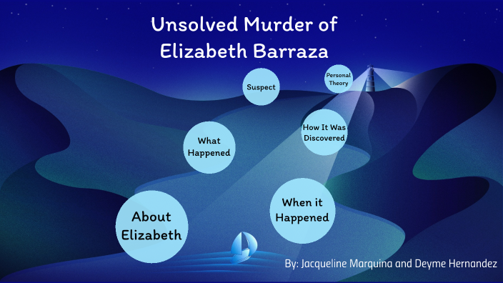 The Unsolved Murder of Elizabeth Barraza by Jacqueline Marquina on Prezi