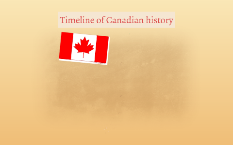 Timeline of Canadian history by susannah verghese on Prezi