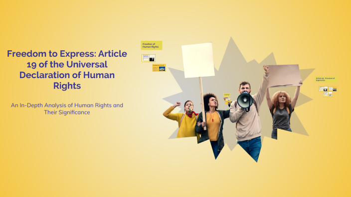 Freedom to Express: Article 19 of the Universal Declaration of Human ...