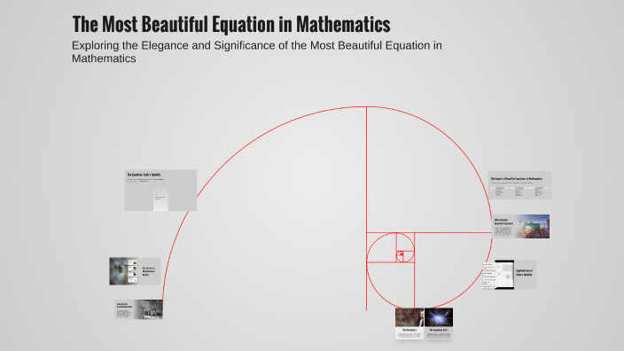 The Most Beautiful Equation in Mathematics by mohammed jaffar on Prezi