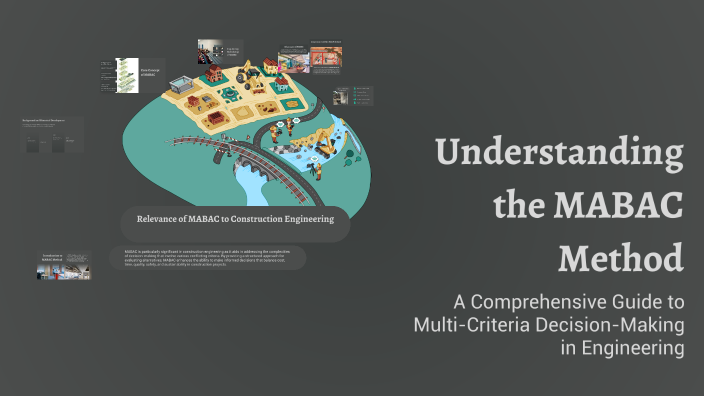 Understanding the MABAC Method by Akif Emre Çil on Prezi