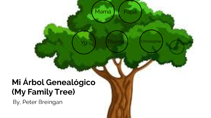 Family Tree Prezi Spanish by Peter Breingan on Prezi