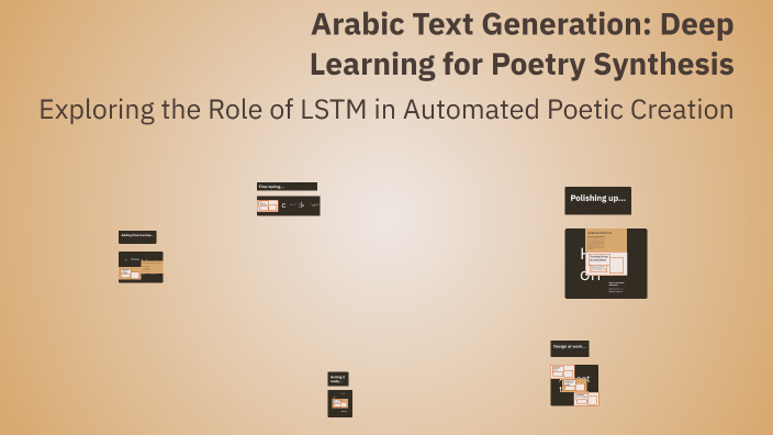 Arabic Text Generation: Deep Learning for Poetry Synthesis by HXG25 on ...