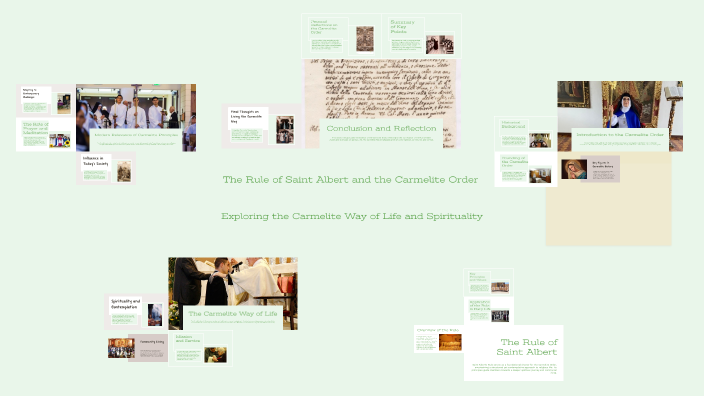 The Rule of Saint Albert and the Carmelite Order by DOROTHY CELIZ on Prezi