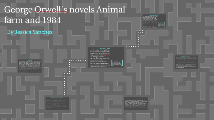 George Orwell's novels Animal farm and 1984 by Jessica Sanchez on Prezi
