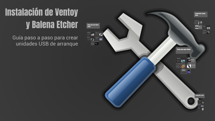 Instalación de Ventoy y Balena Etcher by abderrazzak haniny on Prezi