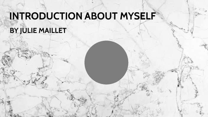 Introduction about myself by Julie Maillet on Prezi