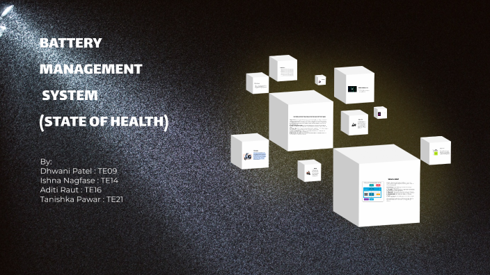BATTERY MANAGEMENT SYSTEM (STATE OF HEALTH) by Tanishka P on Prezi
