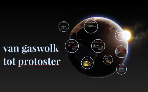 van gaswolk tot protoster by britney drent on Prezi