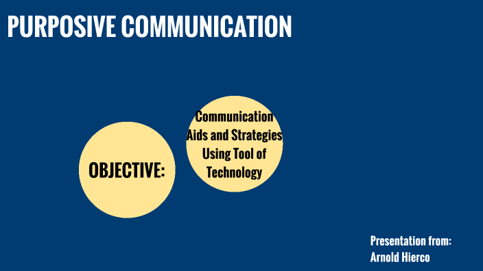 Communication Aids and Strategies Using Tool of Technology by arnold ...