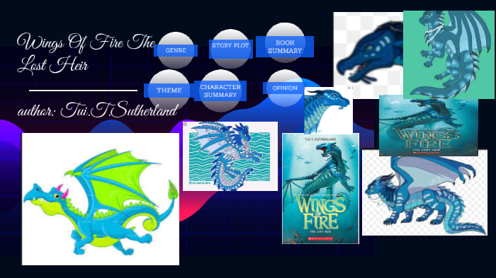 wings of fire the lost heir by Soleil Bushey on Prezi