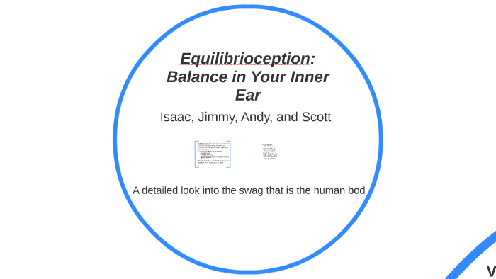 Equilibrioception: Balance in Your Inner Ear by Isaac Levy on Prezi