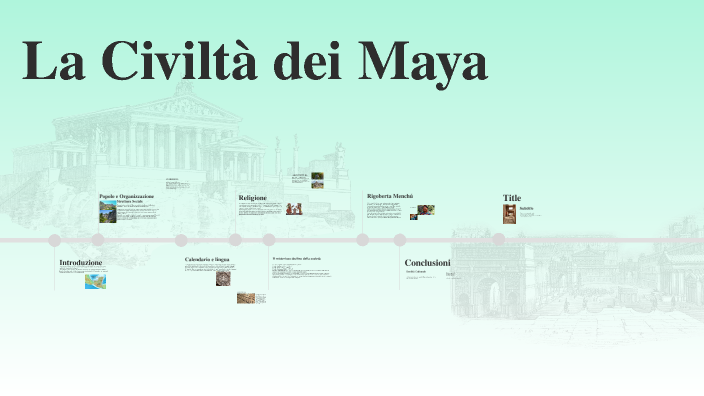 La Civiltà dei Maya by BIFFI VIOLA on Prezi