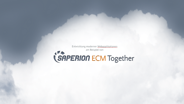 SAPERION ECM together by Stephan Bitomsky on Prezi
