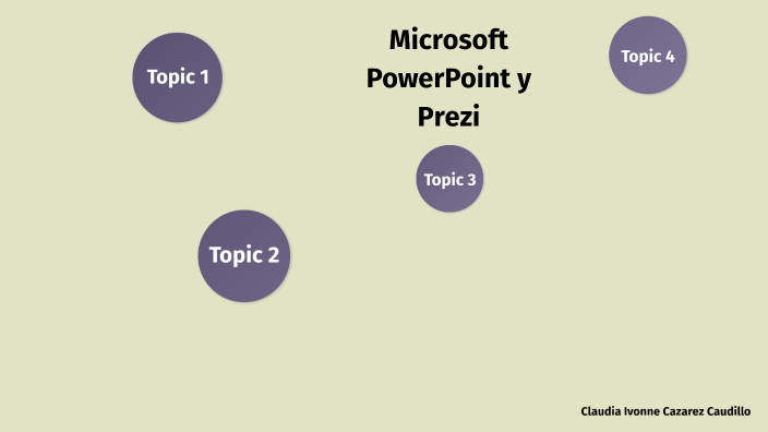 Microsoft PowerPoint y Prez by Ivonne Cazares on Prezi