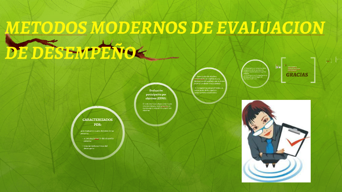 METODOS MODERNOS DE EVALUACION DE DESEMPEÑO by Juliieth Prieto on Prezi