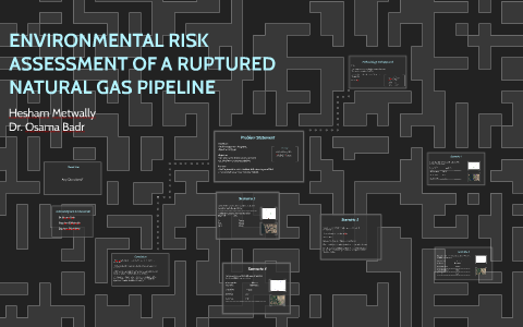 ENVIRONMENTAL RISK ASSESSMENT OF A RUPTURED NATURAL GAS PIPE by Hesham ...