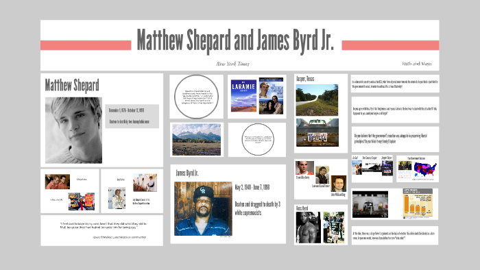 Matthew Shepard and James Byrd Jr. by R B on Prezi