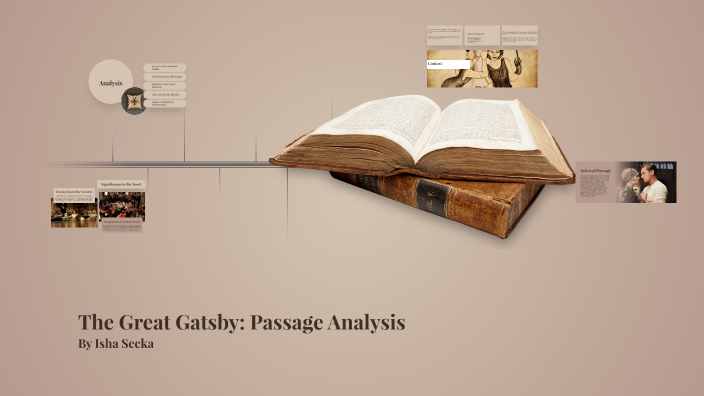 Analyzing a Key Passage from The Great Gatsby: Context, Analysis, and ...