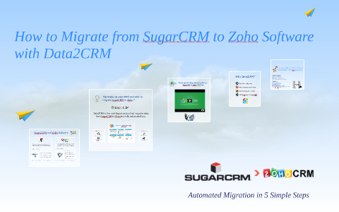 How to Migrate SugarCRM to Zoho with Data2CRM by Data2CRM Automated Migration Service on Prezi