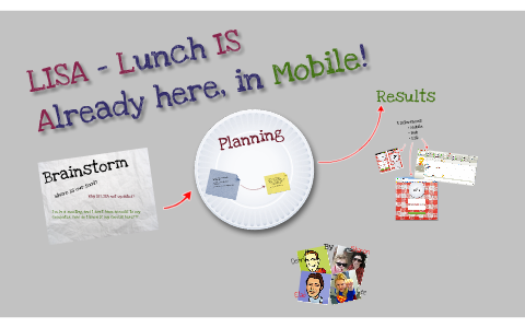 LISA - Lunch IS Already here! by Lee Eden