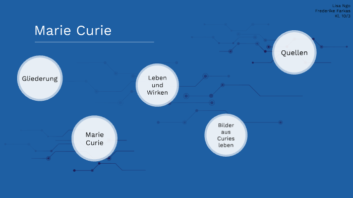 marie curie by F F on Prezi