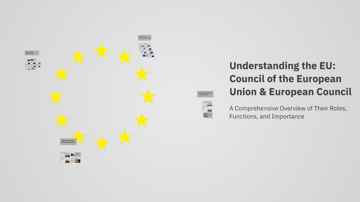 Understanding the EU: Council of the European Union & European Council ...