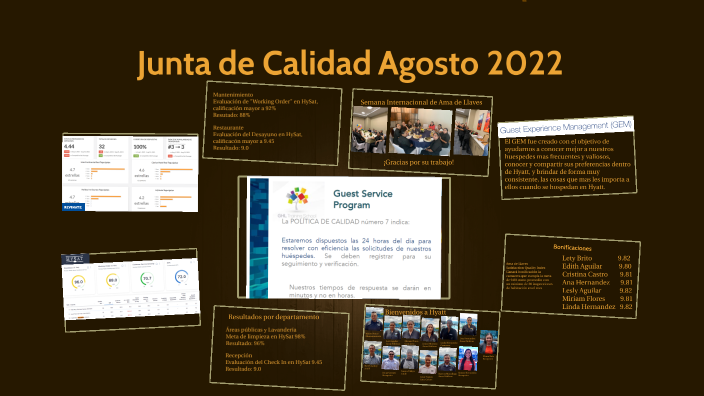 Junta Calidad Agosto 2022 by Oscar Lopez on Prezi