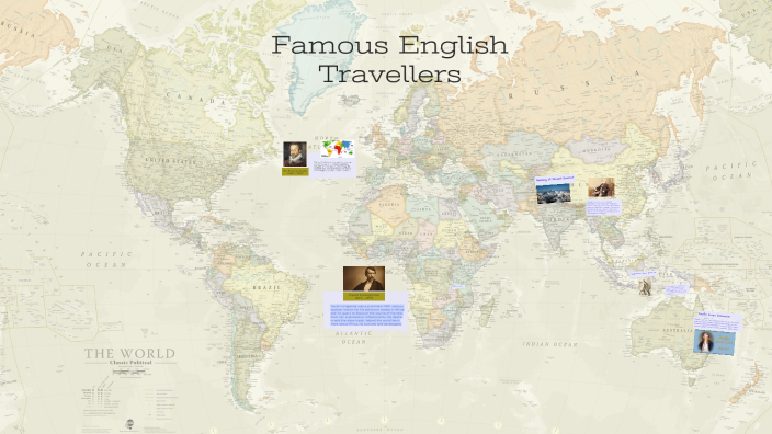 Famous English Travellers: Pioneers of Exploration by uliana bantiuk on ...