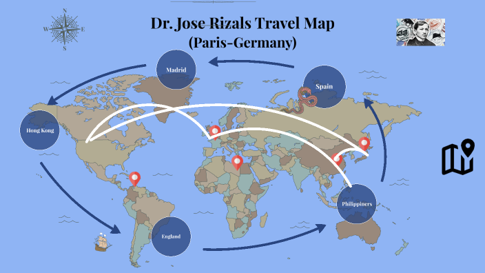 Rizal's Travel Map (P-G) by Freda Galao on Prezi