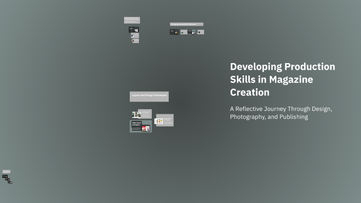 Developing Production Skills in Magazine Creation by Brandon Coote on Prezi