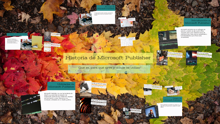 Historia de Microsoft Publisher by Cindy Elizabeth Ixcacó Alonzo on Prezi