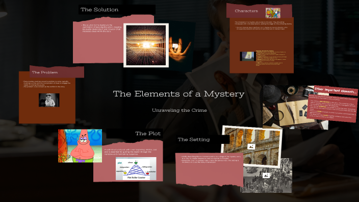 Elements of a Mystery by Amanda Montanez Santiago on Prezi