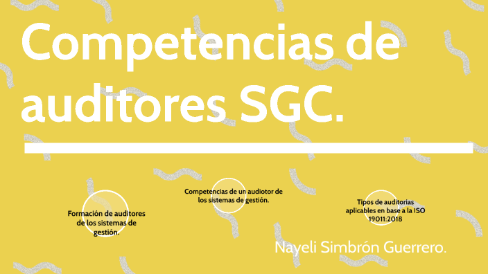 Competencias de auditores SGC by Gestión de los Sistemas de Calidad on ...