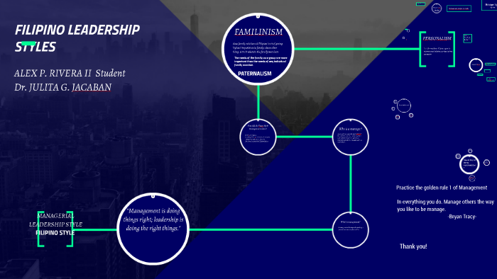 FILIPINO LEADERSHIP STYLES by Alex Lee on Prezi