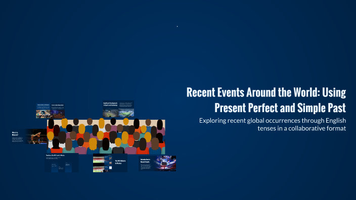 Recent Events Around the World: Using Present Perfect and Simple Past ...