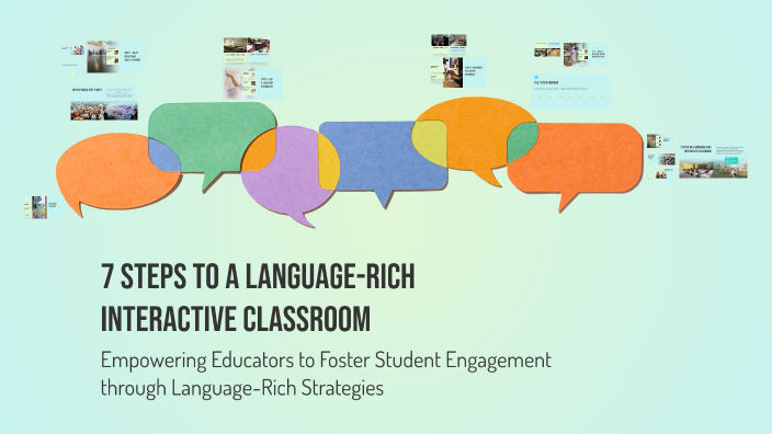 7 Steps to a Language-Rich Interactive Classroom by Kelley Begley ...