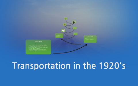 Transportation in the 1920's by Tyler Van Vonderen on Prezi