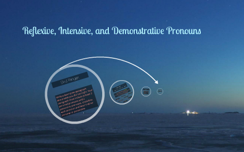 Reflexive, Intensive, and Demonstrative Pronouns by Jordan Feddes on Prezi