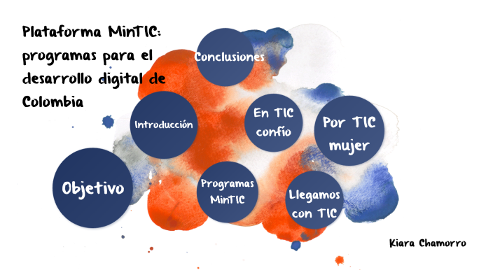 Plataforma MinTIC: programas para el desarrollo digital de Colombia by ...