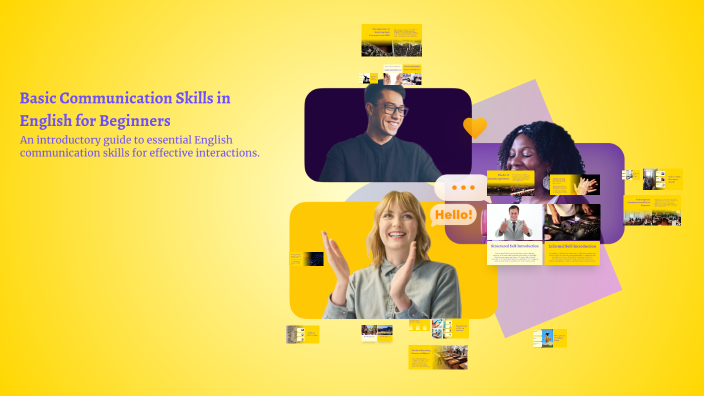Basic Communication Skills in English for Beginners by Udayakumar A on ...